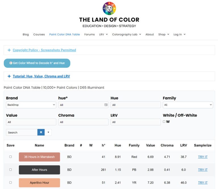 Order Backdrop Paint Colors and Dupes Confidently